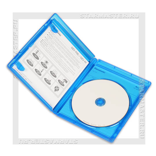 Склад-магазин СтарМастер: Диски Panasonic BD-R 50Gb 4x Printable jewel box